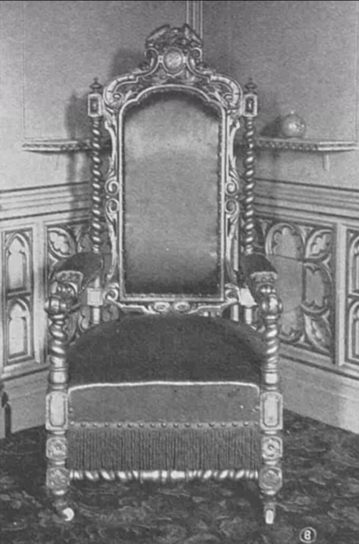 NAPOLEON CHAIR - Strawberry Hill House & Garden