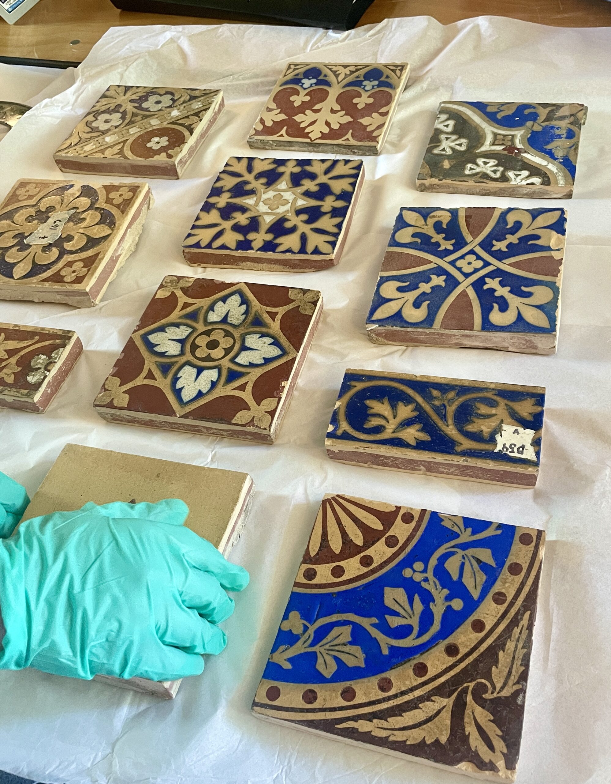 Lady Waldegrave’s Minton Tiles - Strawberry Hill House & Garden