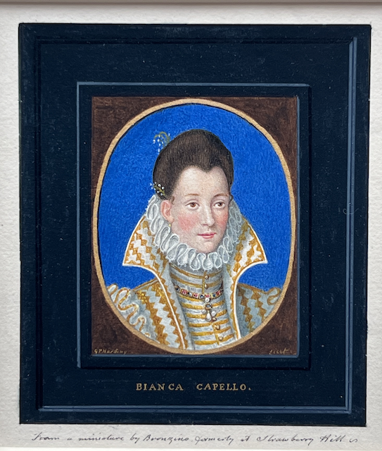 Lost and Found: Horace Walpole's 'Bianca Capello' Miniature Resurfaces ...